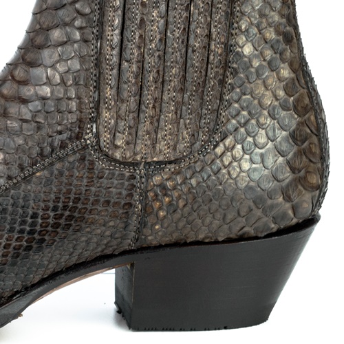 Bottines Femme MAYURA MARIE 2496 PYTHON MARRON 309
